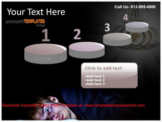 Insomnia Powerpoint Template | PPTX