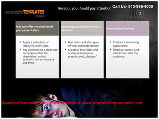 Insomnia Powerpoint Template | PPTX