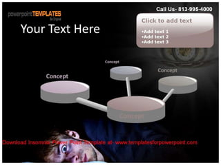 Insomnia Powerpoint Template | PPTX