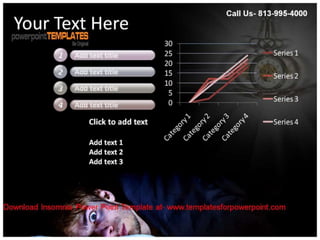 Insomnia Powerpoint Template | PPTX