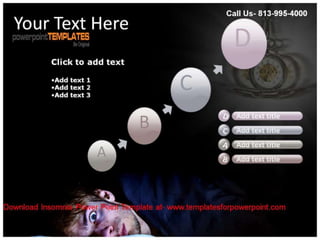 Insomnia Powerpoint Template | PPT
