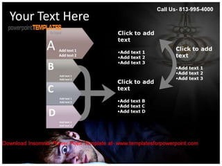 Insomnia Powerpoint Template | PPTX