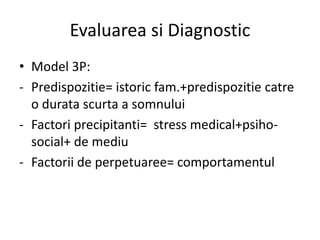 Insomnia prezentare articol | PPTX