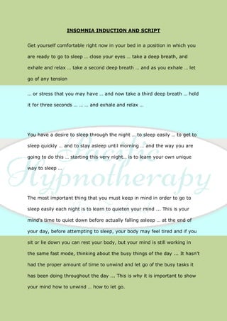 Hypnotize Yourself To Sleep In 40 Seconds