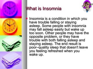 Insomnia show | PPT