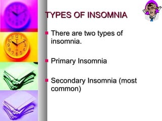 Insomnia show | PPT