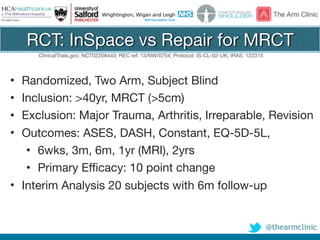 InSpace balloon for massive rotator cuff tears 2017 | PPT