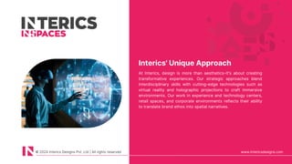 Designing for Minds and Spaces: How Interics Shapes Experiences Through ...