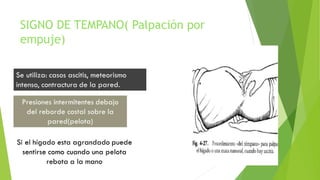 Inspección der hígado | PPTX
