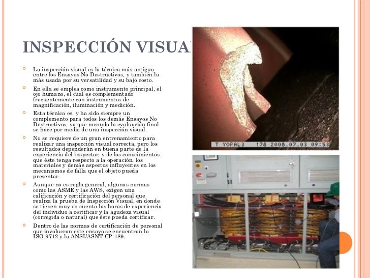 Inspección visual