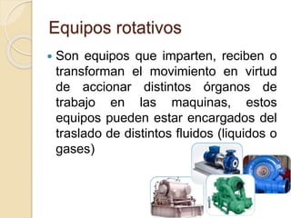 Inspección de equipos rotativos Jesús Sassone | PPTX