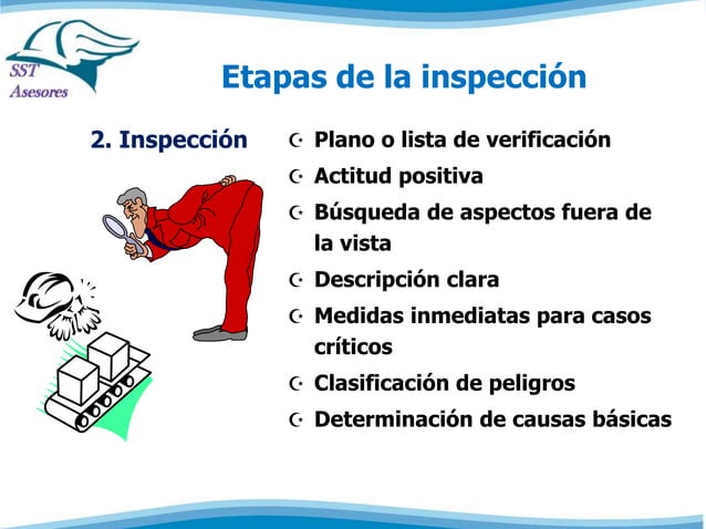 Inspecciones de seguridad Inspecciones de seguridad