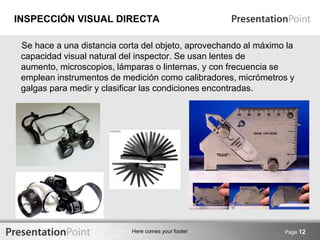 Inspeccion visual | PPTX