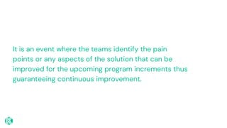 Inspect and Adapt in the Scaled Agile Framework | PDF