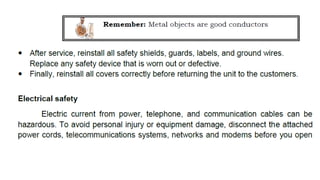 Inspect and test the configured computer systems and networks | PPTX