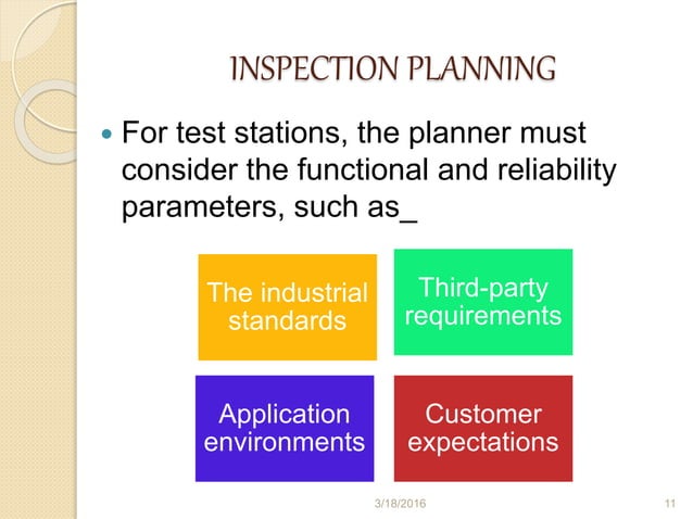 Inspection,TEST AND MEASUREMENT | PPT