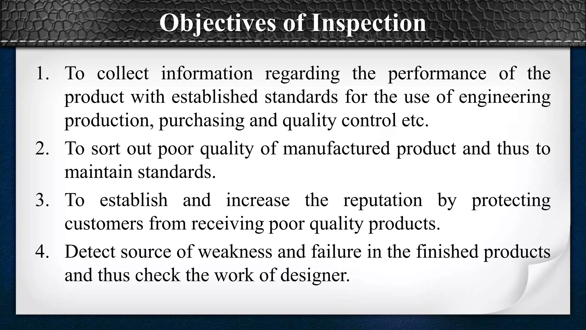 Inspection | PPTX