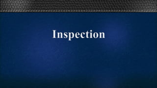 Inspection | PPTX