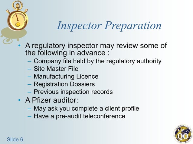 inspection-readiness for Pharmaceuticals | PPT