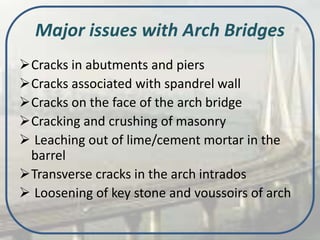 Inspection and maintenance of bridges In India | PPTX