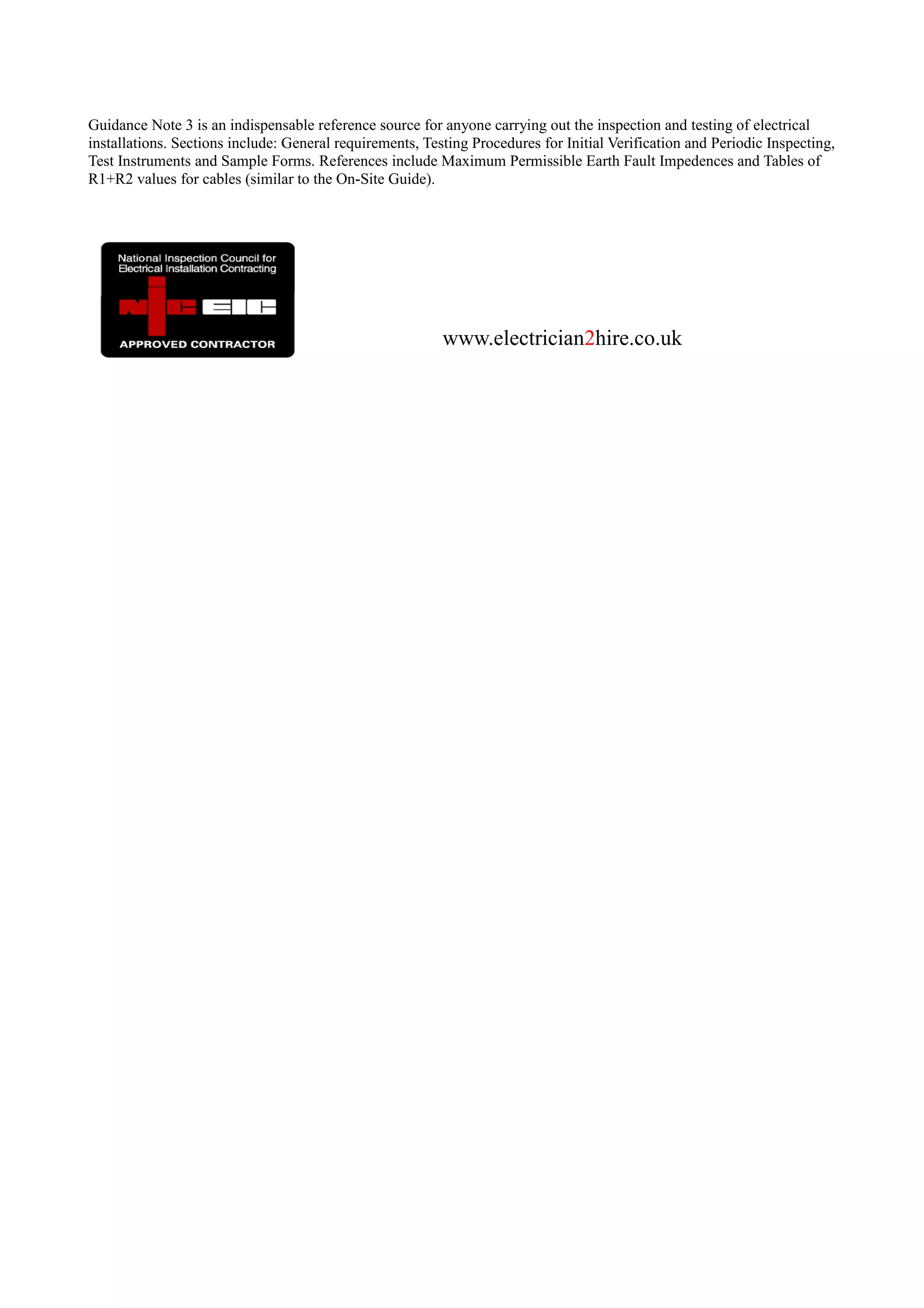 Inspection and testing | PDF