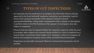 Inspection Findings in Clinical Trials | PPTX