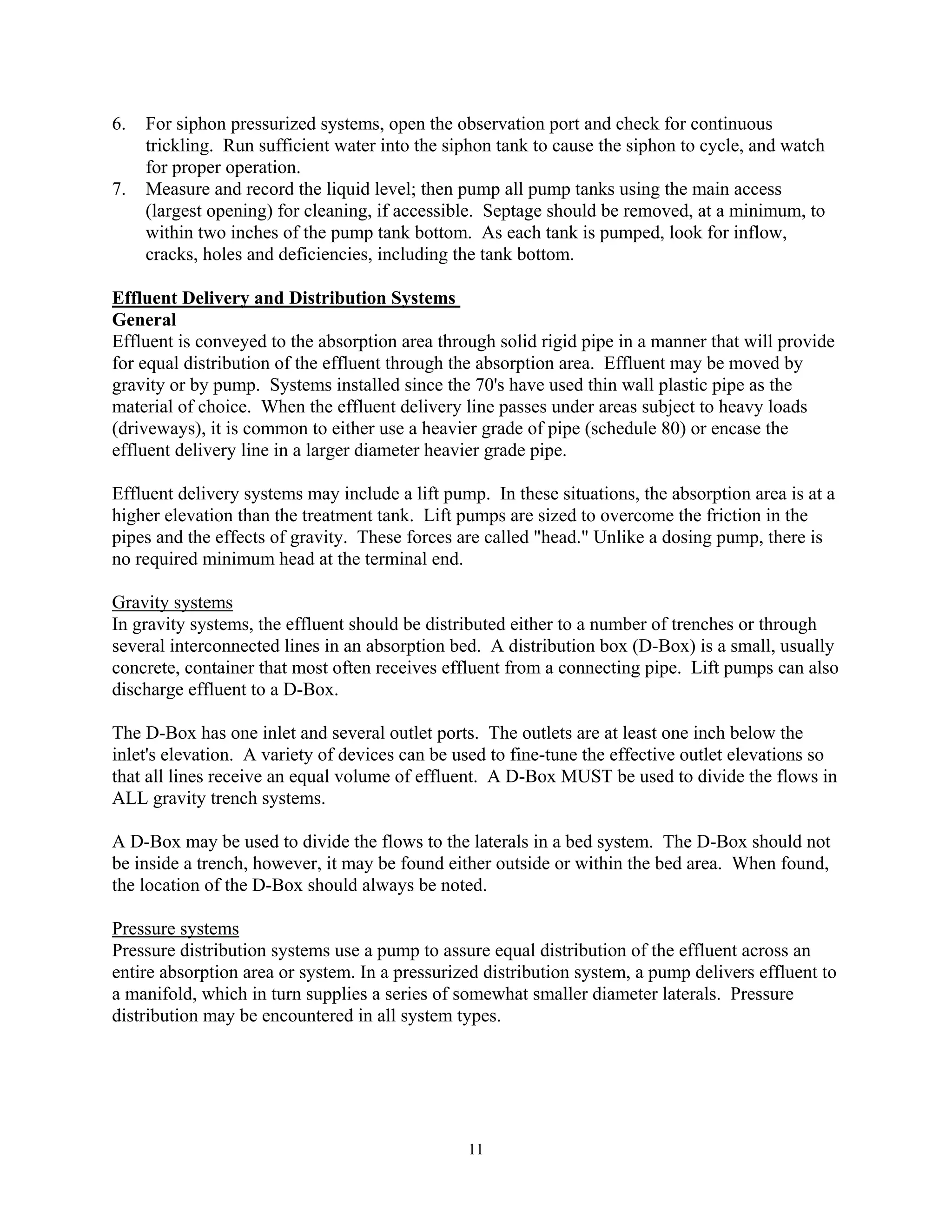 Septic tank inspection guide | PDF