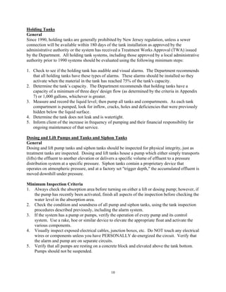 Septic tank inspection guide | PDF