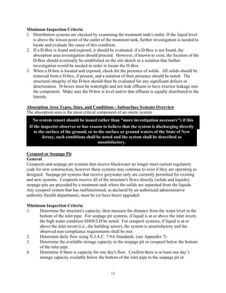 Septic tank inspection guide | PDF