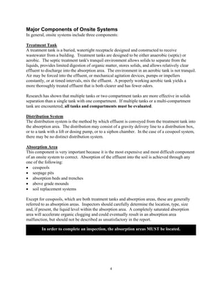 Septic tank inspection guide | PDF