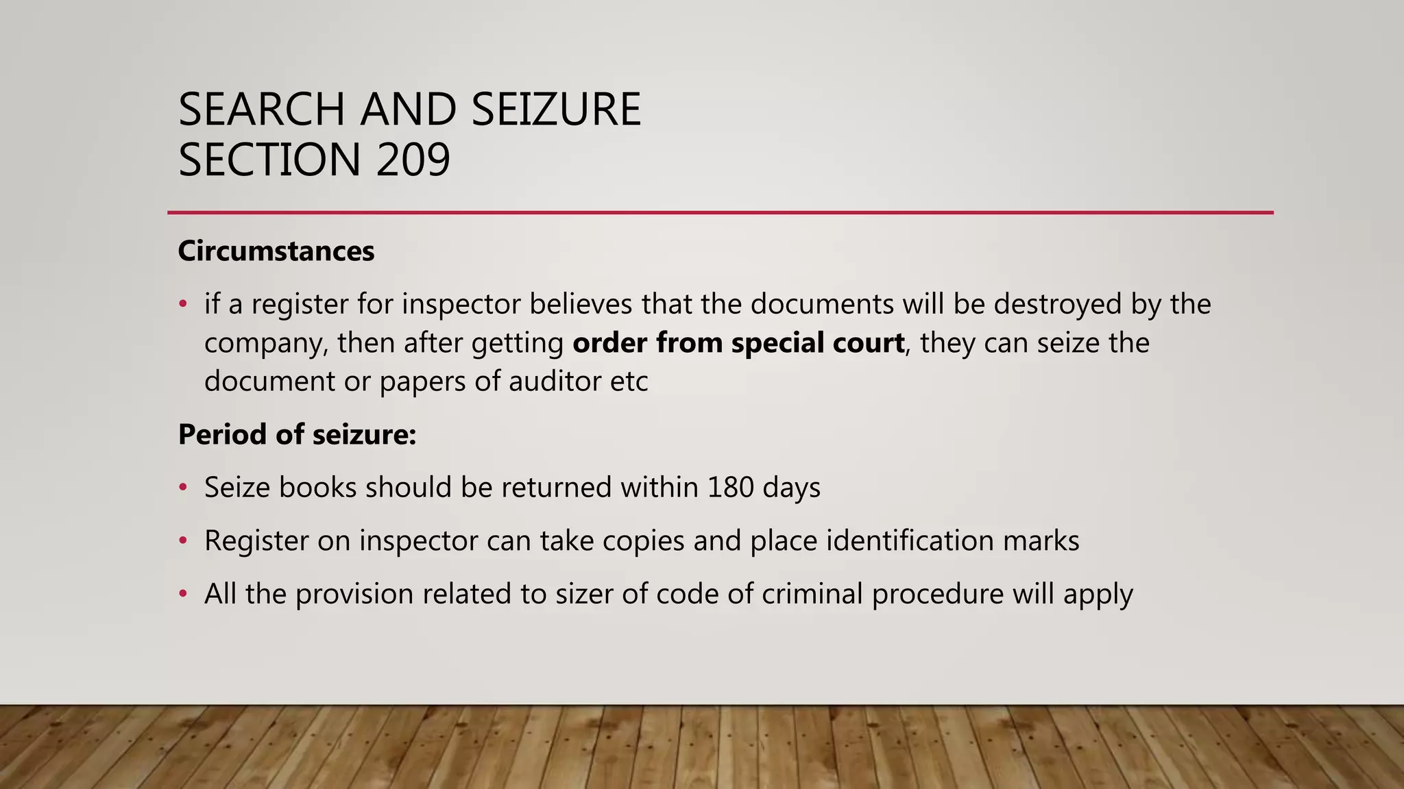 Inspection investigation and enquiry | PPTX