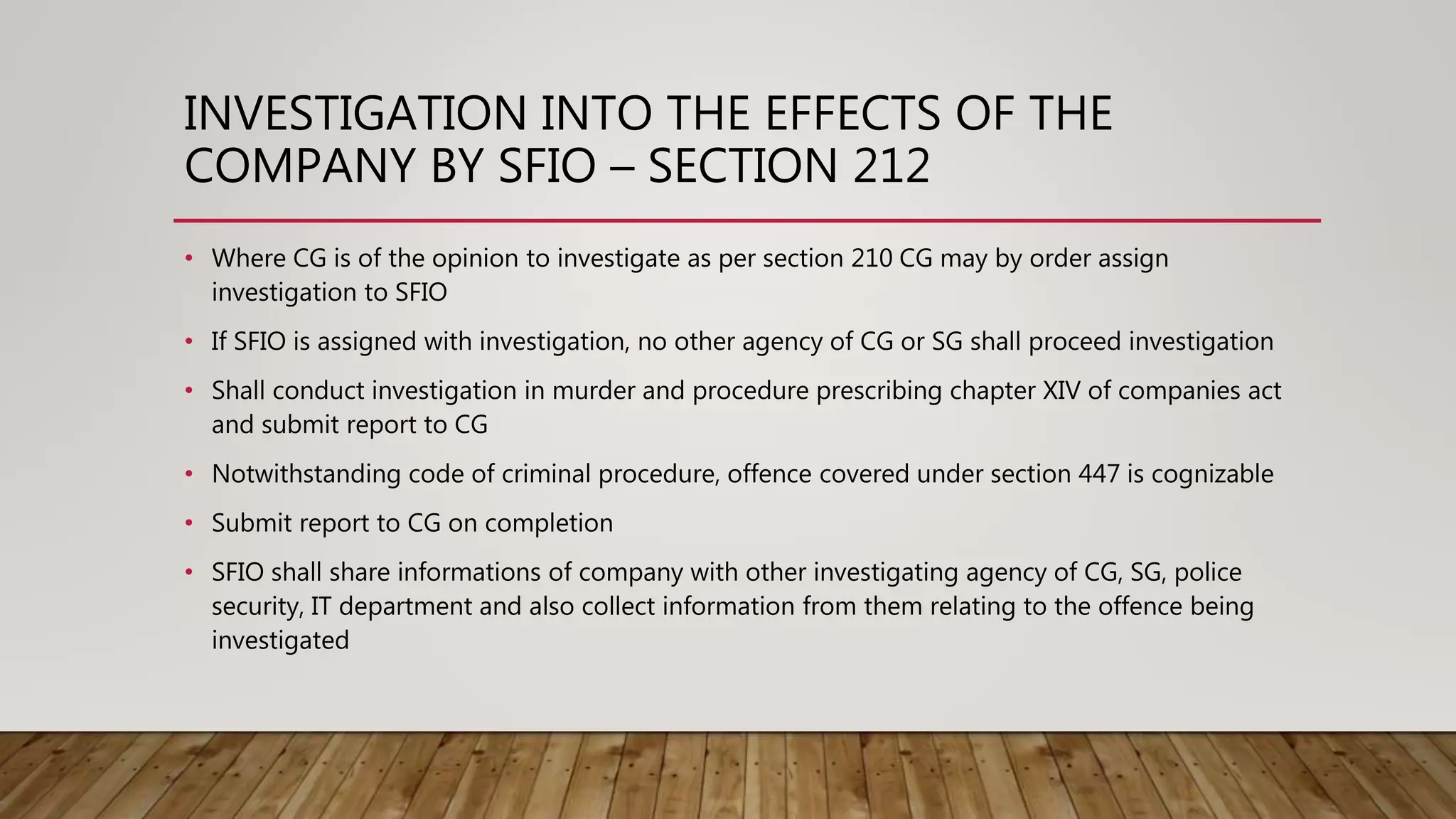 Inspection investigation and enquiry | PPTX