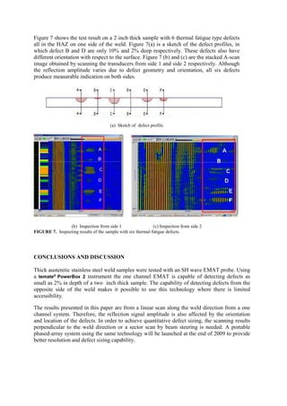 Inspection of Austenitic Welds with EMATs | PDF