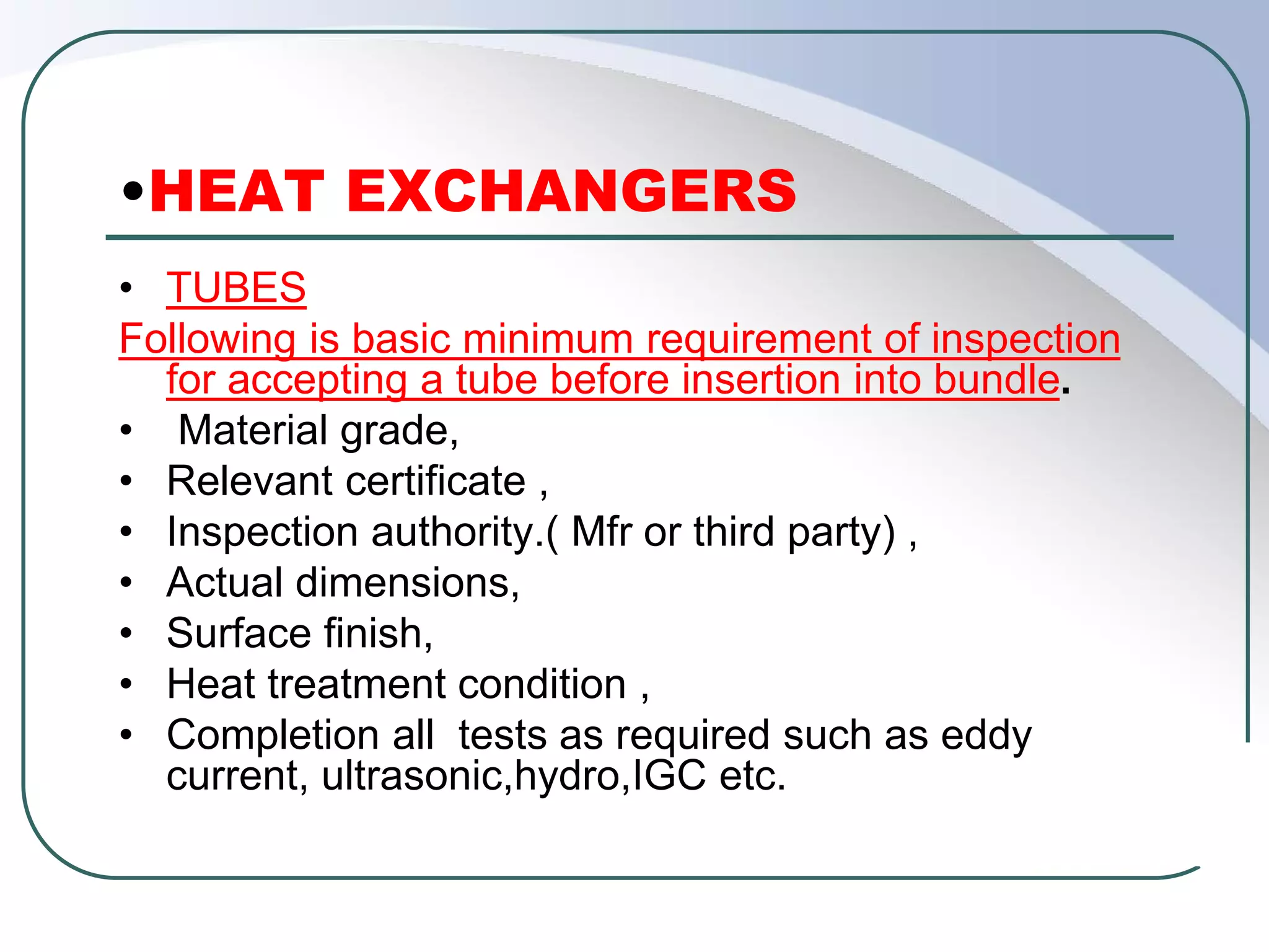 Inspection of Heat exchanger .pdf