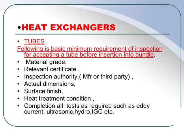 Inspection of Heat exchanger .pdf