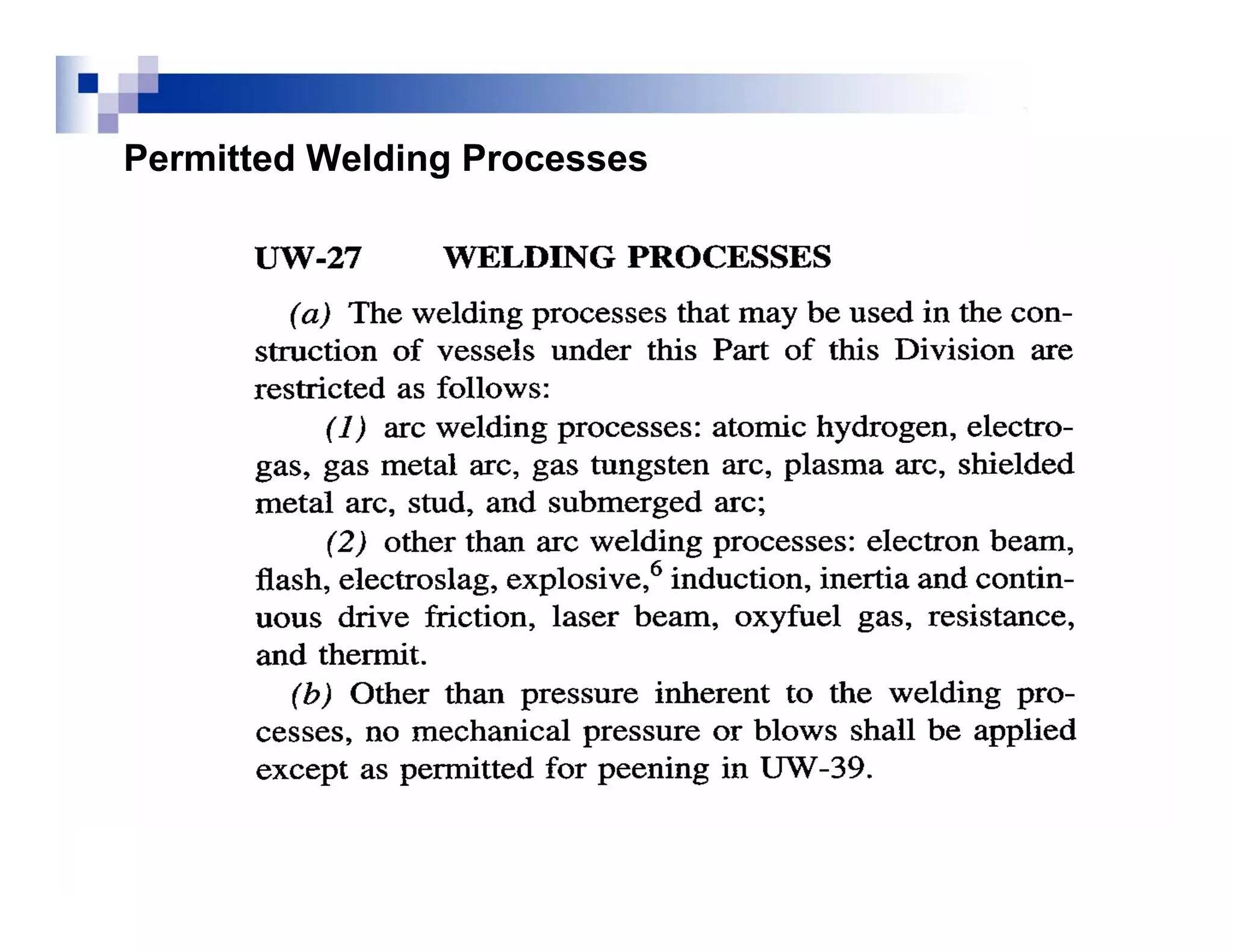 Inspection of Pressure Vessels as per ASME Sec VIII Division -1 | PDF