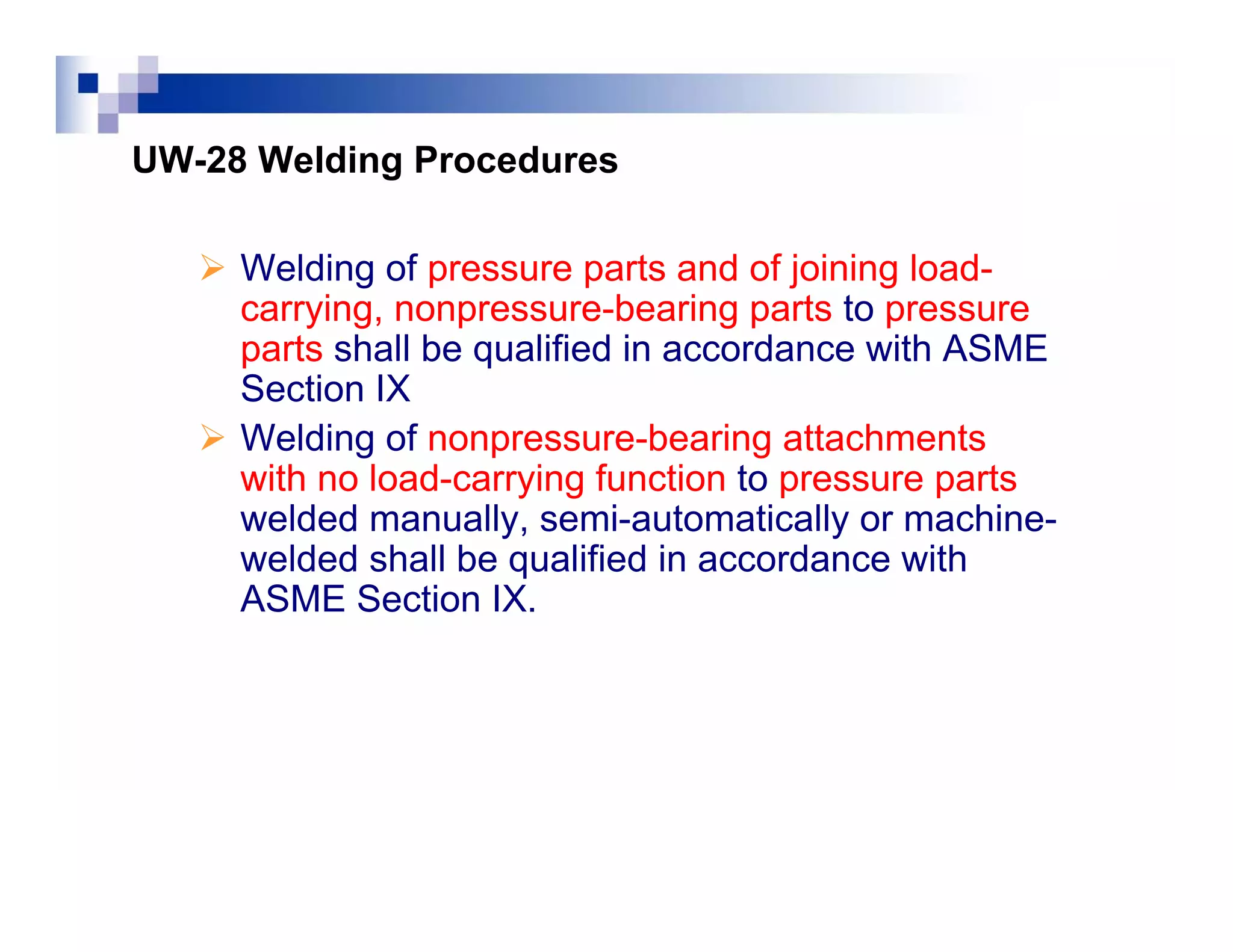 Inspection of Pressure Vessels as per ASME Sec VIII Division -1 | PDF