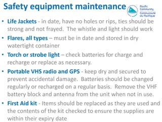 Inspections of Safety Gear | PPT