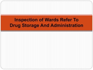 inspection of wards.pptx