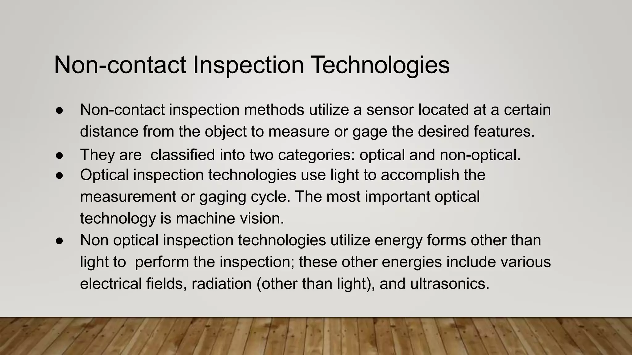 Inspection Principles and practices, Inspection technologies.pptx