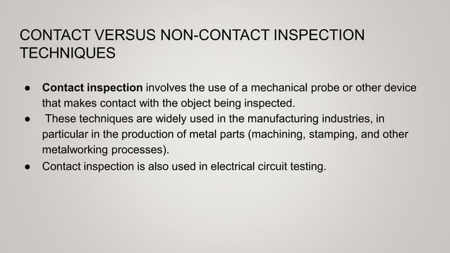 Inspection Principles and practices, Inspection technologies.pptx