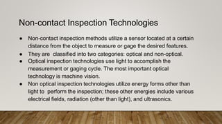 Inspection Principles and practices, Inspection technologies.pptx