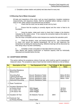 Inspection Procedure and Testing Electrical Equipment.pdf