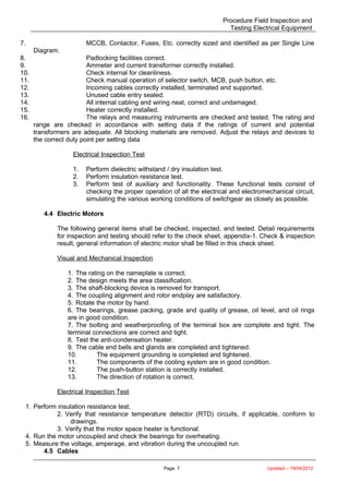 Inspection Procedure and Testing Electrical Equipment.pdf