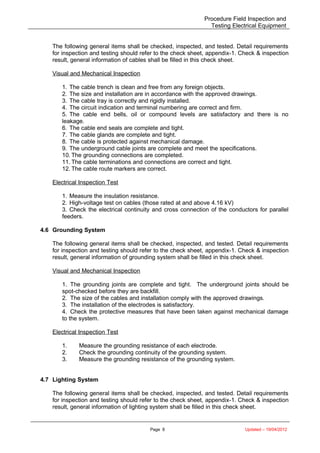 Inspection Procedure and Testing Electrical Equipment.pdf