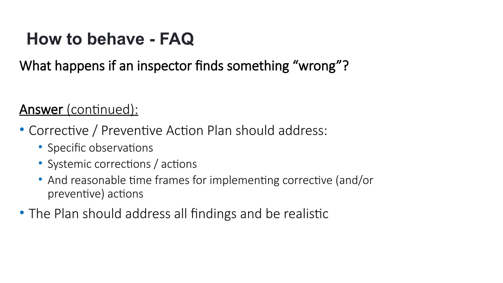 Inspection Readiness, Inspection readiness for clinical trial site..pptx