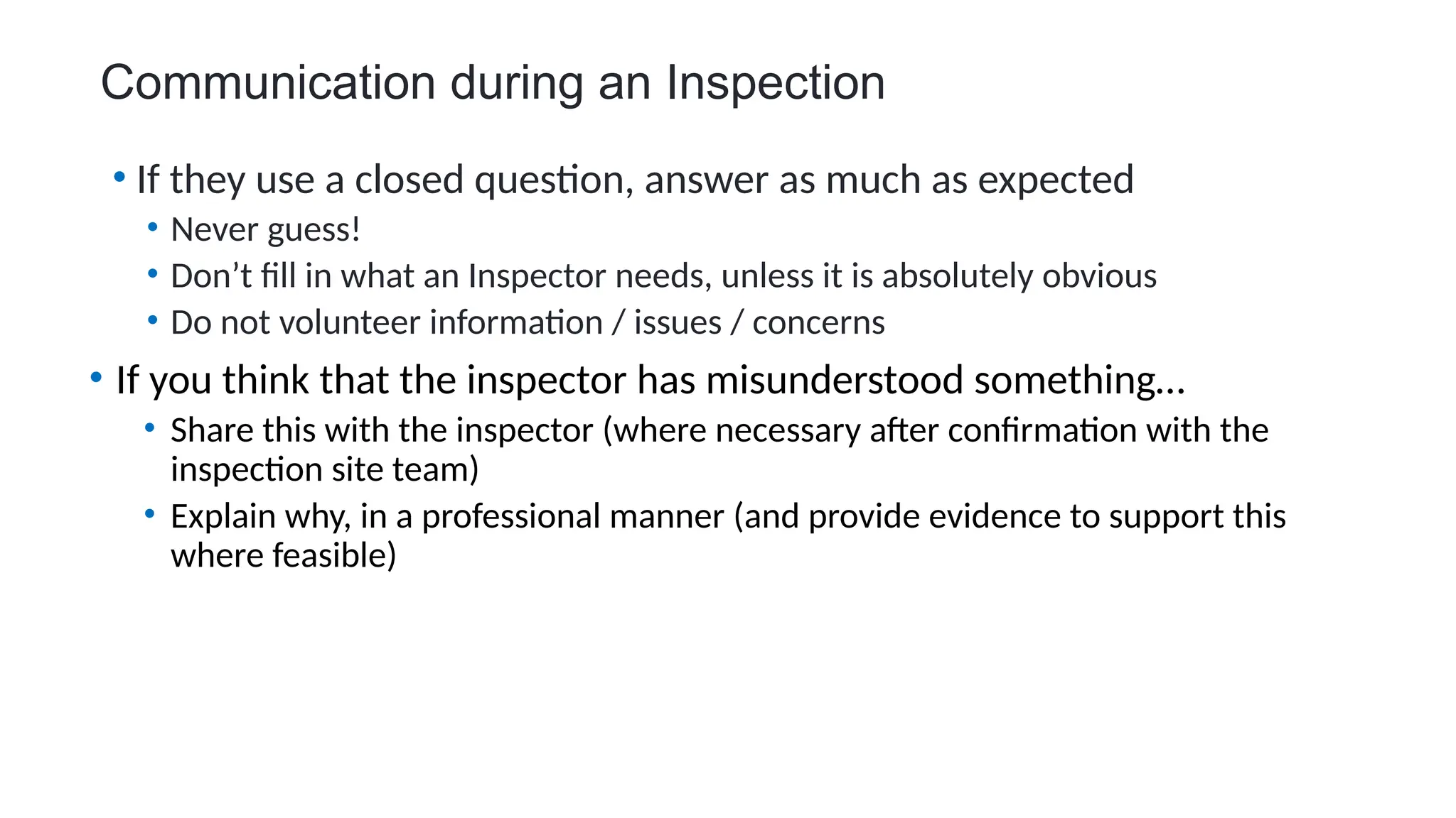Inspection Readiness, Inspection readiness for clinical trial site..pptx