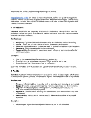 Inspections and Audits_ Understanding Their Unique Functions.docx