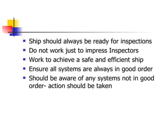 Inspections On Board | PPT