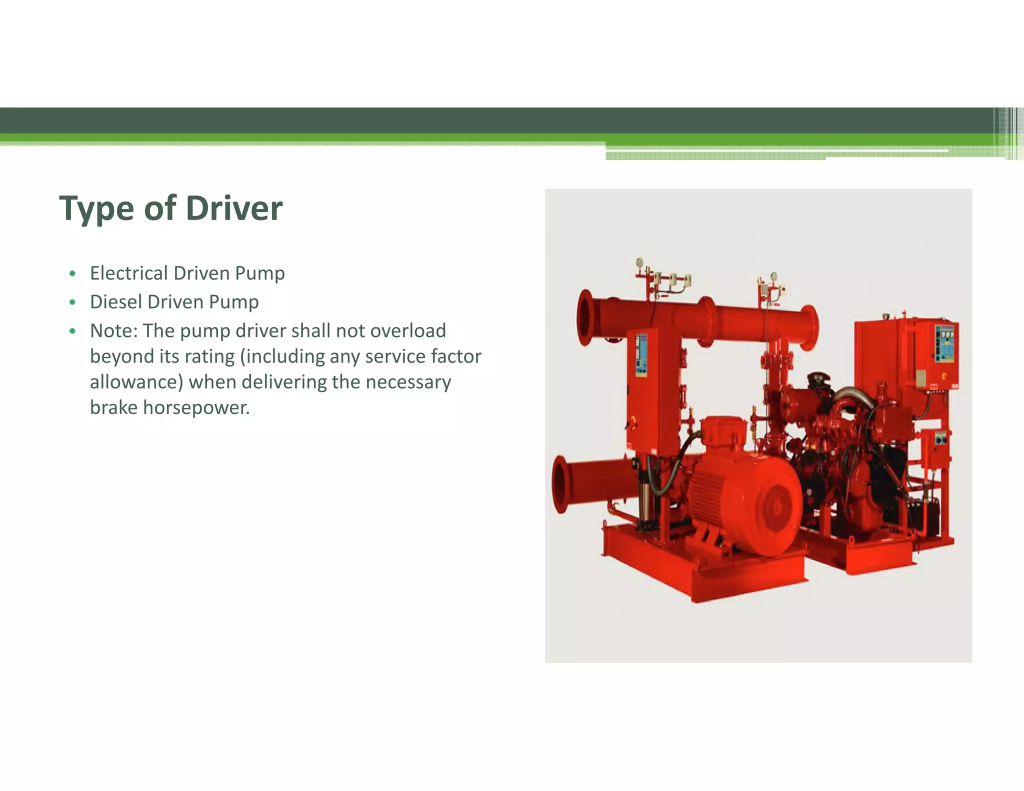 Inspection, Testing and Maintenance of fire pump | PDF